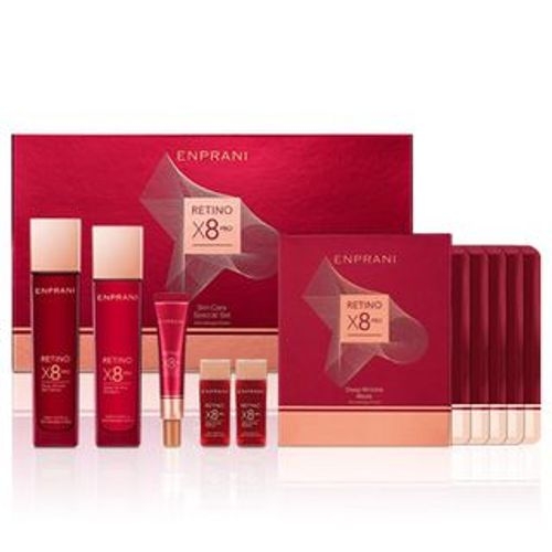 ENPRANI - Retino Eight X8 Pro Skin Care Set: Deep Wrinkle Skin Softner ...