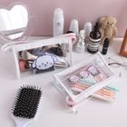 Chimi Chimi - Cartoon Print Transparent Travel Makeup Pouch | YesStyle