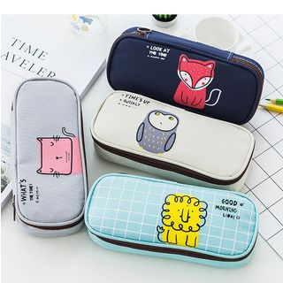 School Time - Printed Pencil Case | YesStyle