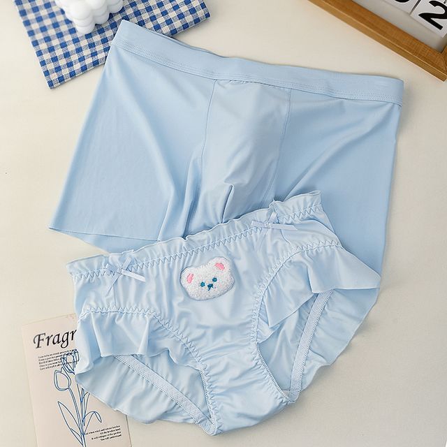 Pancherry - Couple Matching Set: Boxers + Panties | YesStyle