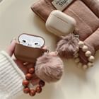 VanDi - Fluffy Pom Pom AirPods / Pro Earphone Case Skin | YesStyle