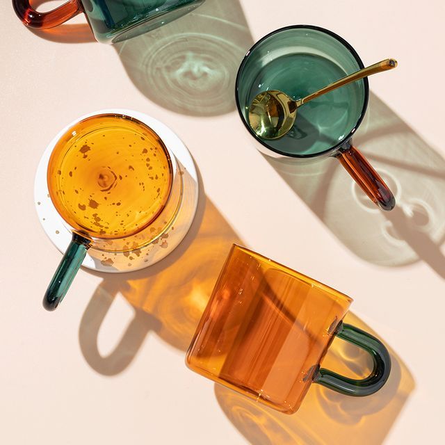Modern Wife - Two-Tone Glass Drinking Cup | YesStyle