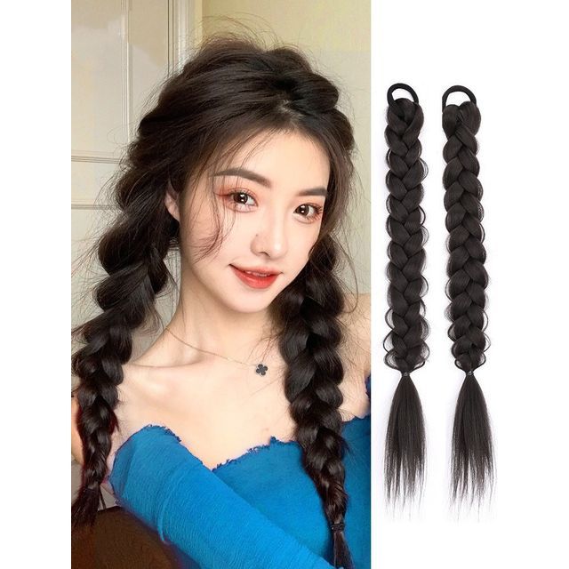 Jasmintinea - Set of 2: Braided Hair Fringe | YesStyle