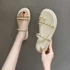 Asterisk - Chain Toe Loop Slide Sandals | YesStyle