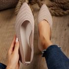 Megan - Pointy Toe Plain Flats | YesStyle