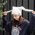 FROME - Rabbit Ear Applique Knit Beanie | YesStyle