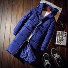 Andrei - Lettering Hooded Midi Padded Coat | YesStyle