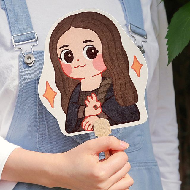 Cute Essentials - Cartoon Paper Hand Fan (various designs) | YesStyle