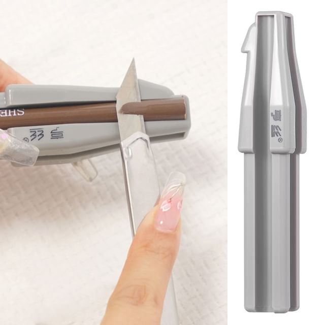 denivyse - Duckbill Eyebrow Pencil Sharpener / Sand Paper / Cutter ...