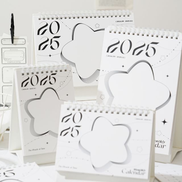 Coolkiss - Star Desktop Calendar 2025 (Various Designs) | YesStyle