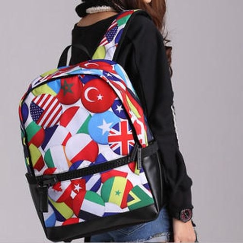 Bistar - Flags Pattern Backpack | YesStyle