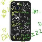 Mobby - Cat Print Phone Case - iPhone / Huawei | YesStyle