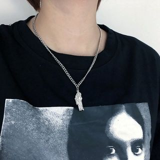 PANGU - Stainless Steel Human Figure Pendant Necklace | YesStyle