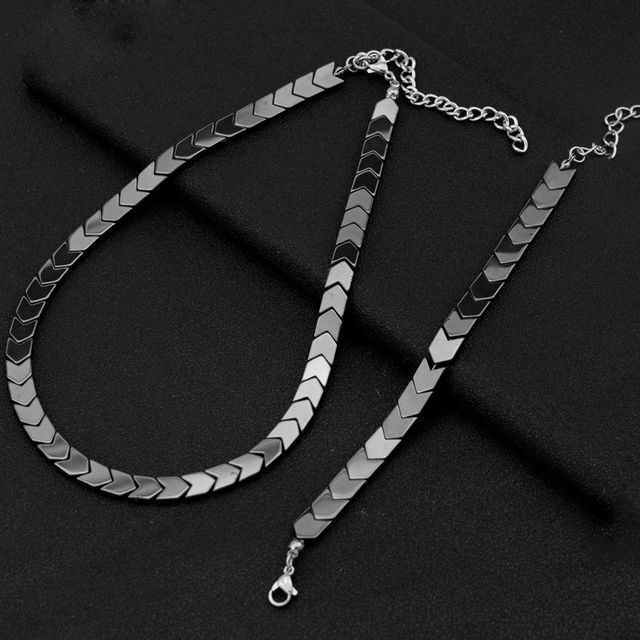 Juanitro - Stainless Steel Arrow Chain Bracelet / Necklace | YesStyle