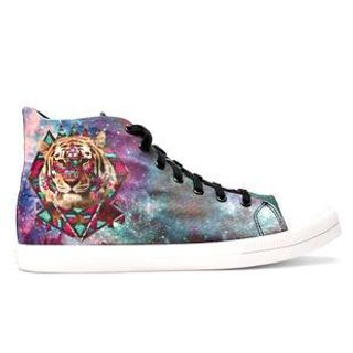 IDX - Tiger Print Sneakers | YesStyle