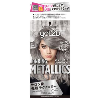 Schwarzkopf - got2b Bonding Metallics Hair Color M01 Silver Blonde ...