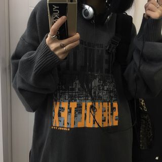 RONIN - Lettering Sweater | YesStyle