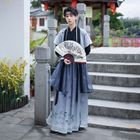RIMIA - Leaf Print Hanfu Costume / Long Hanfu Jacket (Various Designs ...
