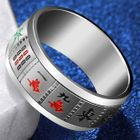 Soosina - Stainless Steel Mahjong Ring | YesStyle