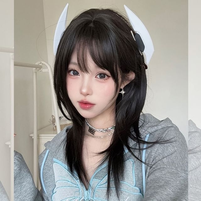 Jellyfish - Long Full Wig - Straight | YesStyle