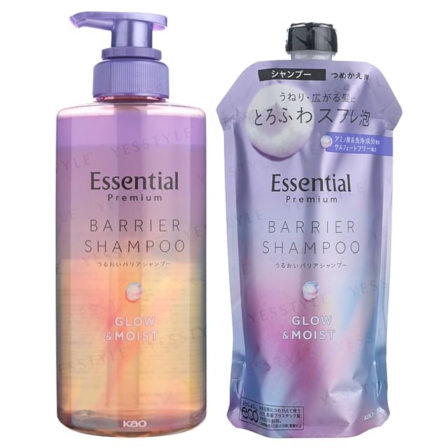 Kao - Essential Premium Barrier Glow & Moist Shampoo | YesStyle