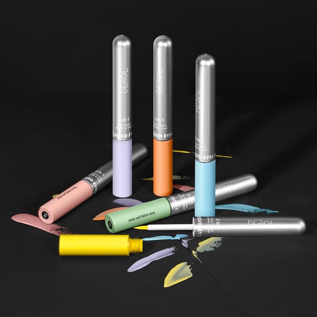 DEROL - 2 in 1 Vivid Colors Primer & Eyeliner - 4-6 | YesStyle