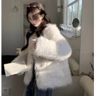 Strawolf - Faux-Fur Loose Jacket | YesStyle