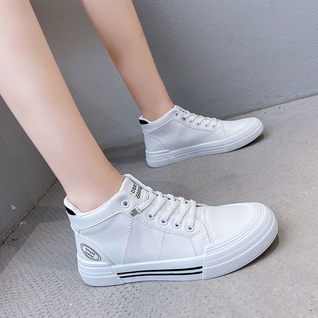 Shanhoo - High-Top Platform Sneakers | YesStyle