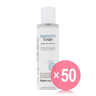 Buy Farm Stay - Smooth Toner pH 5.5 (x50) (Bulk Box) in Bulk | AsianBeautyWholesale.com
