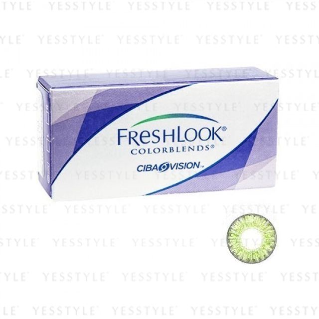 Alcon - Freshlook Colorblends 2 Weeks Color Lens Gemstone Green 2 pcs ...