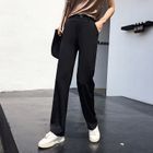Koelis - Plain Straight Leg Slacks | YesStyle