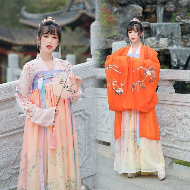 Tangier - Embroidered Hanfu Light Jacket / Costume Set | YesStyle