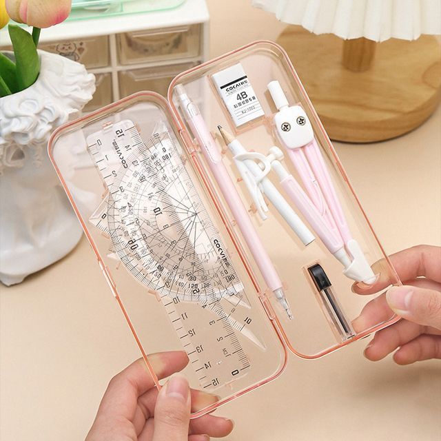 Eteum - Set: Mechanical Pencil + Refill Lead + Drawing Compass + Eraser ...