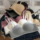 Yunlela - Lettering Wireless Bra | YesStyle