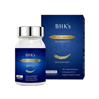 Buy BHK's - Black Eye Ex+ OPC + Lactobacillus Veg Capsule in Bulk | AsianBeautyWholesale.com