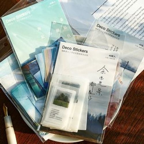 Little Planet - Scenery Print Sticker (Various Designs) | YesStyle