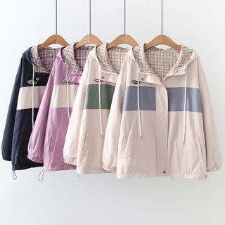 TOJI - Hooded Zip Jacket | YesStyle