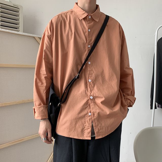 8th Sense - Plain Shirt | YesStyle