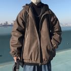 Breeson - Mock Two-Piece Hooded Zip Jacket | YesStyle