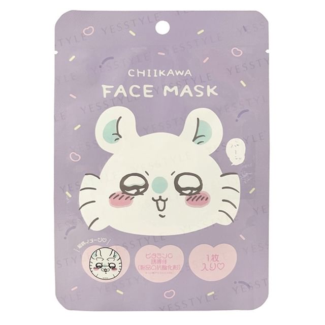 SHOBIDO - Chiikawa Momonga Face Sheet Mask | YesStyle