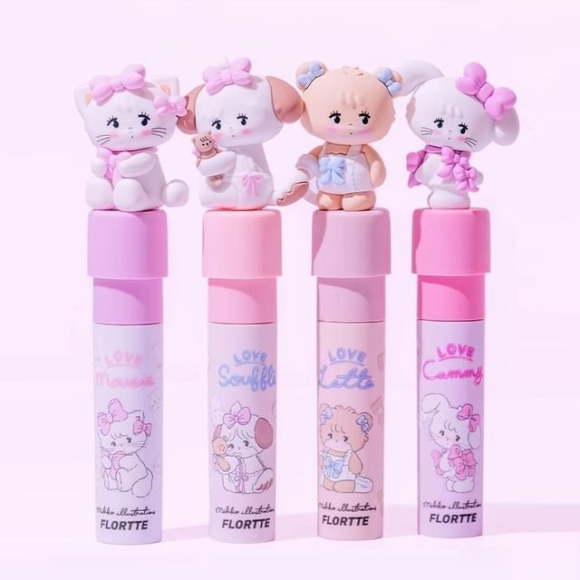 FLORTTE - LIMITED EDITION LIP CREAM - 4 Colors | YesStyle