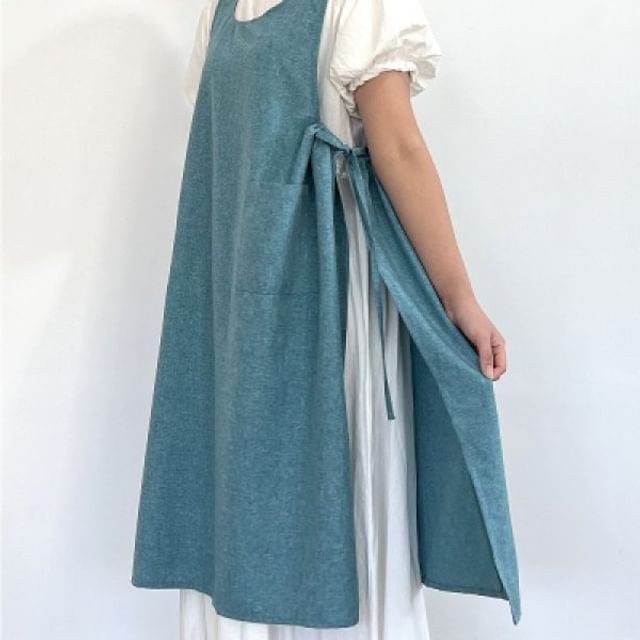 iswas - Side-Open Apron | YesStyle