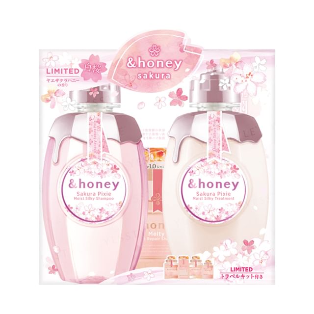 ViCREA - &honey Sakura Pixie Moist Silky Limited Set | YesStyle