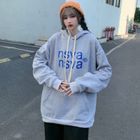 RONIN - Lettering Loose Fit Hoodie | YesStyle