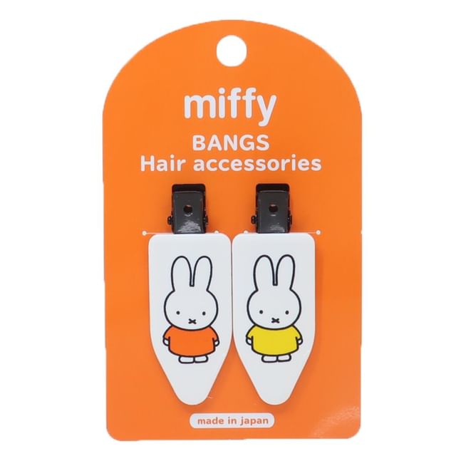 SHOBIDO - Miffy Bangs Hair Clip (Set of 2) | YesStyle