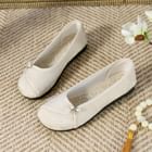 floriarin - Faux Pearl Mesh Traditional Chinese Flats | YesStyle