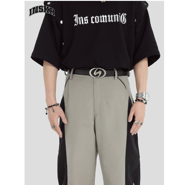 Banash - Buckled Faux Leather Belt | YesStyle