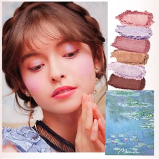 MilleFee - Monet's Painting Eyeshadow Palette 06 Water Lily | YesStyle