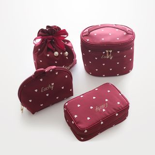 Indus - Heart Makeup Pouch (various designs) | YesStyle