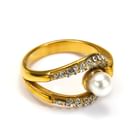 Sigil - Faux Pearl Layered Ring | YesStyle